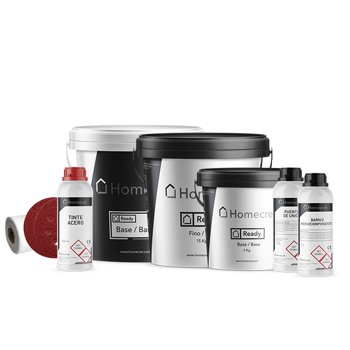 Microcement Kits | Homecret Microcemento y Micromortero